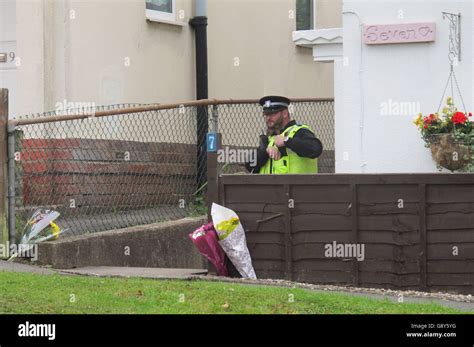 Police Outside The House Of Kandyce Downer In Beckbury Road Birmingham