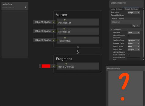 Urp Shader Graph No Preview Runity3d