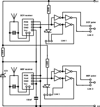 A Combined MSF DCF Atomic Clock Receiver