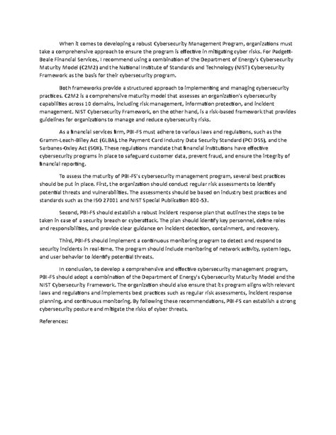 Csia 485 Discussion Post Week 5 When It Comes To Developing A