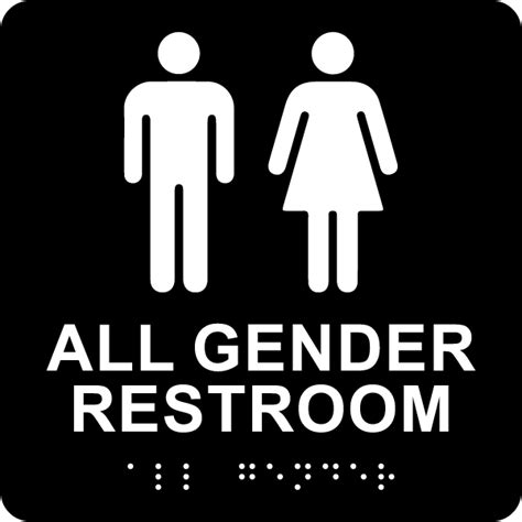 All Gender Restroom Sign Claim Your 10 Discount