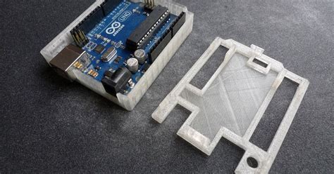 Arduino Uno Snug Case By Savagerodent Download Free Stl Model