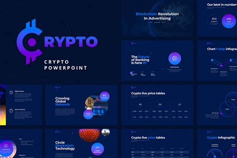 Crypto Powerpoint Template Presentation Templates ~ Creative Market
