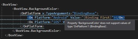 Xamarin Why I Cant Bind The Background Color In Different Platform Stack Overflow