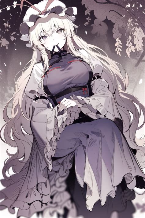 Yakumo Yukari Touhou Generated By Userjcwg8847 Aibooru