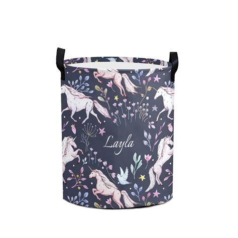 Personalized Laundry Baskets Custom Laundry Hamper Collapsible Clothes