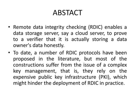 Identity Based Remote Data Integrity Checking With Perfect Data Privacy Preserving For Cloud