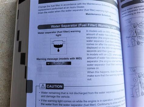 Hilux Replace Fuel Filter Warning Light At Ronald Lockett Blog
