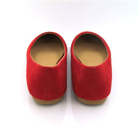 Womens Flat Pumps Ladies Glitter Ballet Ballerina Dolly Bridal Shoes