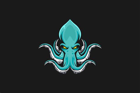 Vector Squid Design Illustration Graphic By Jhon Aburame · Creative Fabrica