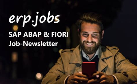 Sap Abap Fiori Job Newsletter Sap Abap Fiori Jobs Dach Region