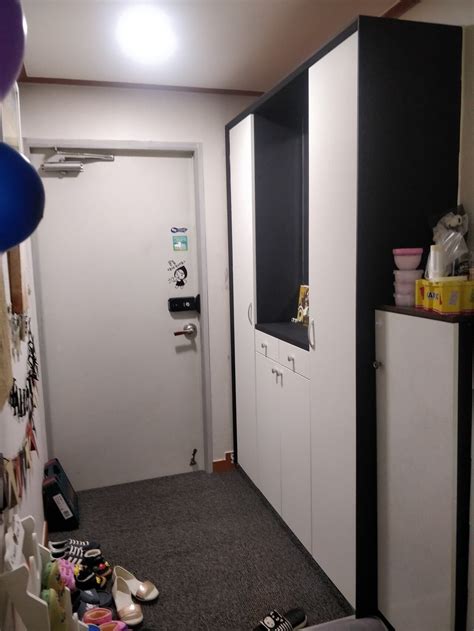 [현관 셀프인테리어] 2 공간에 딱 맞춘 것 같은 신발장 리폼 신발장 현관 신발장 현관