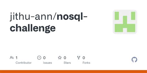 Github Jithu Ann Nosql Challenge