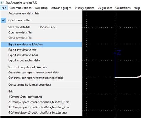 Exporting Raw Data To Shapearray™ Viewer Measurand Support