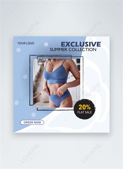 속옷 가게 소셜 미디어 포스터 이미지 사진 450170163 무료 다운로드