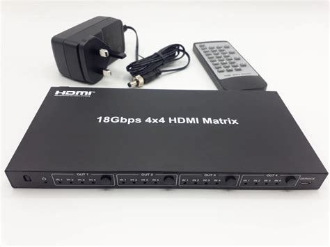 X K HDMI Matrix Switch With Downscaler