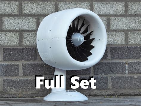 Download Stl File Jet Turbine Table Fan Full • 3d Print Model ・ Cults