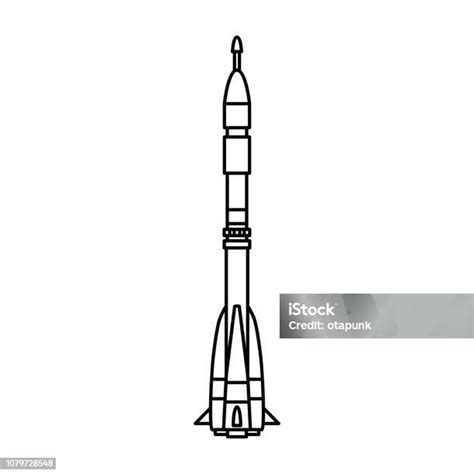 항공 우주 연구 프로그램 Multistage 로켓의 선 평면 벡터 아이콘 요소 만화 스타일 로켓 우주 비행사 모험입니다 우주선 기술 그림입니다 공간 조사입니다 갤럭시입니다