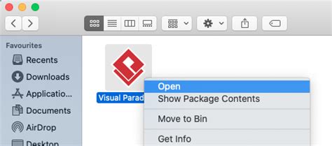 Unable To Launch Visual Paradigm On OSX Catalina Visual Paradigm Know How
