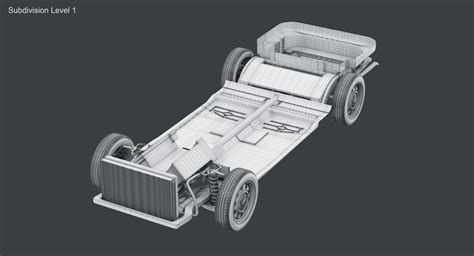 Chassis Frame 3d Model 49 Fbx Obj Max Free3d