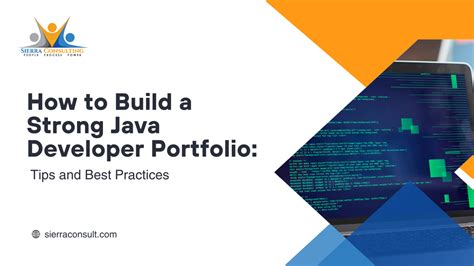 How To Build A Strong Java Developer Portfolio Tips And Best Practices