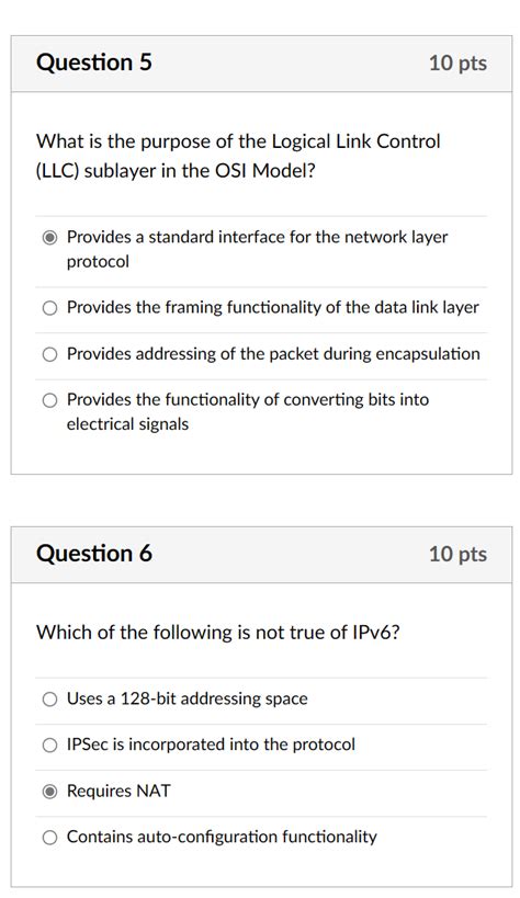 Solved What Is The Purpose Of The Logical Link Control Llc