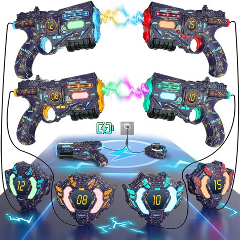 VATOS Rechargeable Real Time Data SYNC Laser Tag Gun Infrared Laser