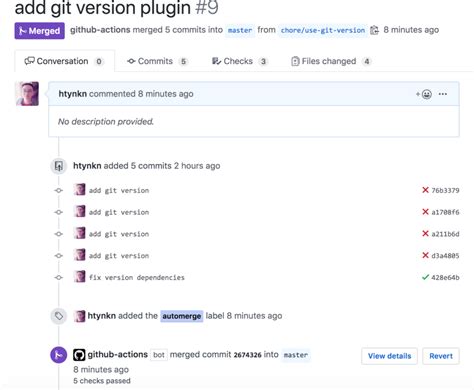 使用github Action自动merge Pull Request 夜明的孤行灯