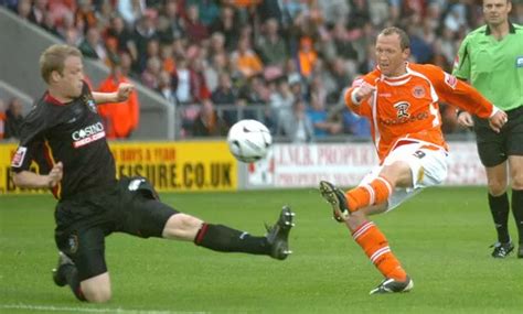 Andy Morrell The Deep Thinking Forward On His Bittersweet Blackpool