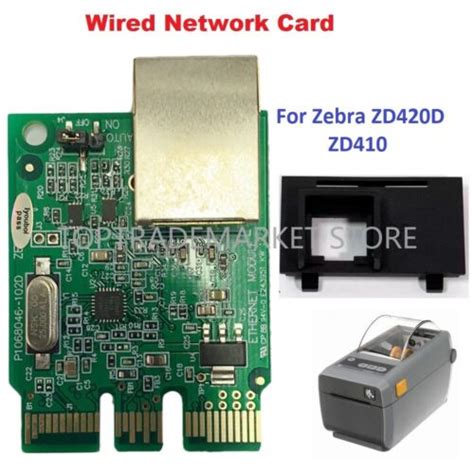 Us For Zebra Zd420d 410 Internal Wired Network Card P1080383 442 Ethernet Module Ebay