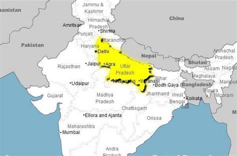 Geography Of Uttar Pradesh