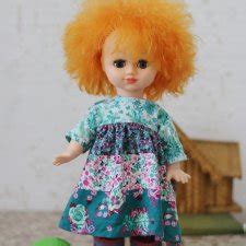 Винтажная кукла и игрушка детства - Юная Пеппи Длинный чулок купить в ...