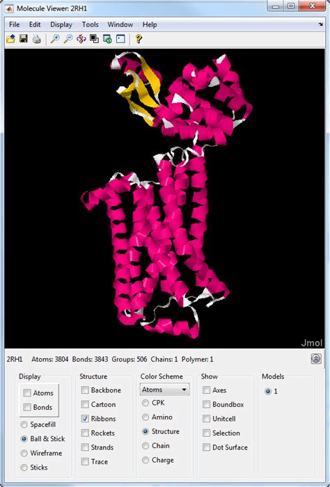 molecule viewer removed display and manipulate 3 d molecule