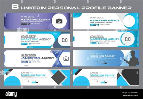 Professional Linkedin Background Banner Or Cover Photo Template Design Stock Vector Image And Art
