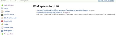 JENKINS 26138 Display All Workspaces For A Build By Jglick Pull