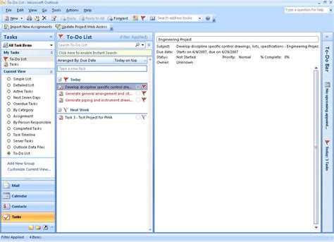 Project Web Access Integration With Outlook Codeproject