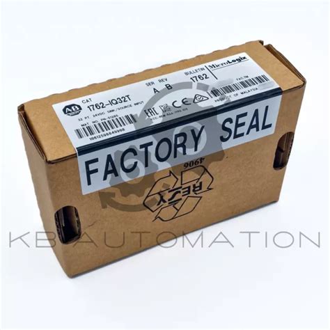 1762 Iq32t Micrologix 32 Point Digital Input Module 24v Dc Sink