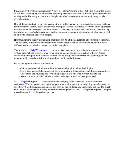 Library Based Dissertation Examples Pdf Qualitative Research Quantitative Research