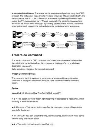 Traceroute A Networking Tool PDF