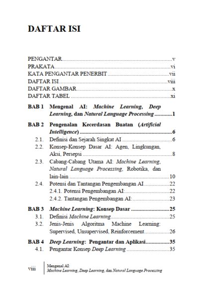 Buku Mengenal Ai Machine Learning Deep Learning