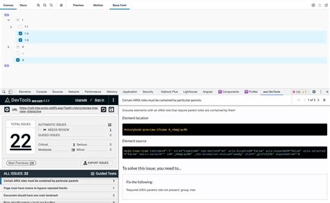 Axe Core 411 Issues In Tree View · Issue 5408 · Vmware Archiveclarity · Github
