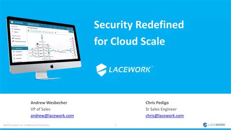 Lacework Overview Security Redefined For Cloud Scale Ppt