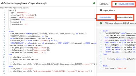 dataform prepare ga4 events and keep them shiny blog about gtm ga