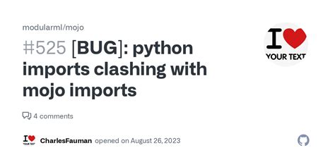 Bug Python Imports Clashing With Mojo Imports Issue Modularml Mojo Github