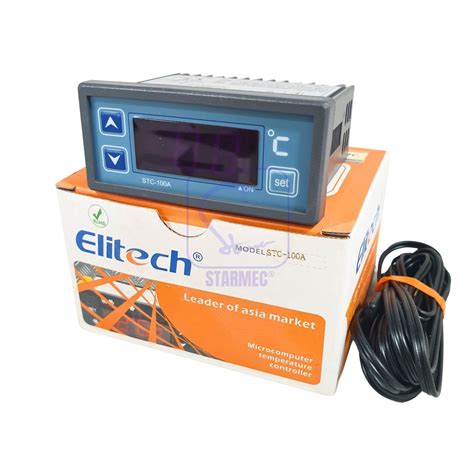 Jual Thermostat Digital Stc 100a Elitech Temperature Controller Original Elitech Shopee Indonesia