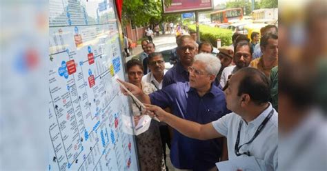 Delhi Transport Minister Kailash Gehlot Launch Bus Root Map For Easy