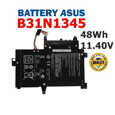 Asus แบตเตอรี่ B31n1345 ของแท้ สำหรับ Transformer Book Flip Tp500l Tp500ln Tp500la Tp500lb