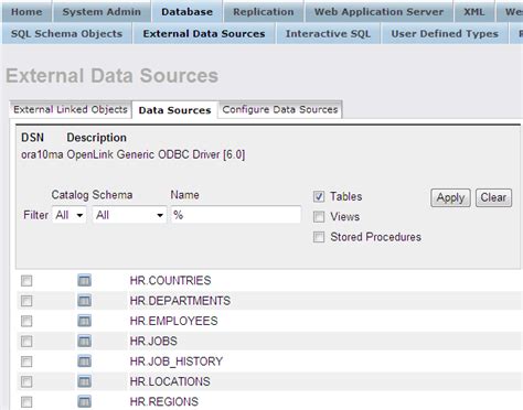 8 2 3 linking oracle tables into openlink virtuoso
