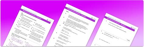 Direct And Inverse Proportion Worksheet Gcse Maths Free Third