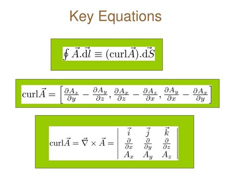 PPT Lecture Curl PowerPoint Presentation Free Download ID
